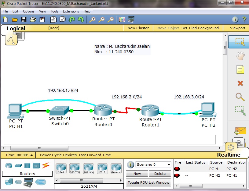 * Crystal Technology *: Tugas Jarkom III ( Basic Router CLI Show Command )