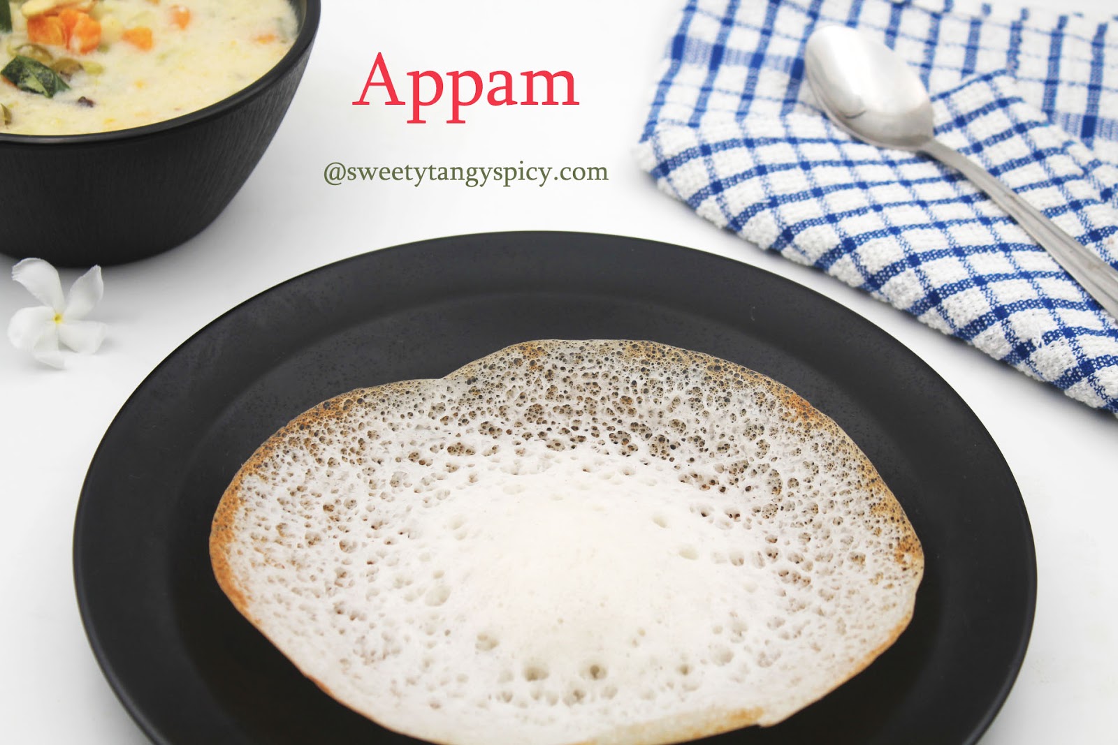 Kerala appam or Vellayappam with detailed photo and video. - Soft and ...
