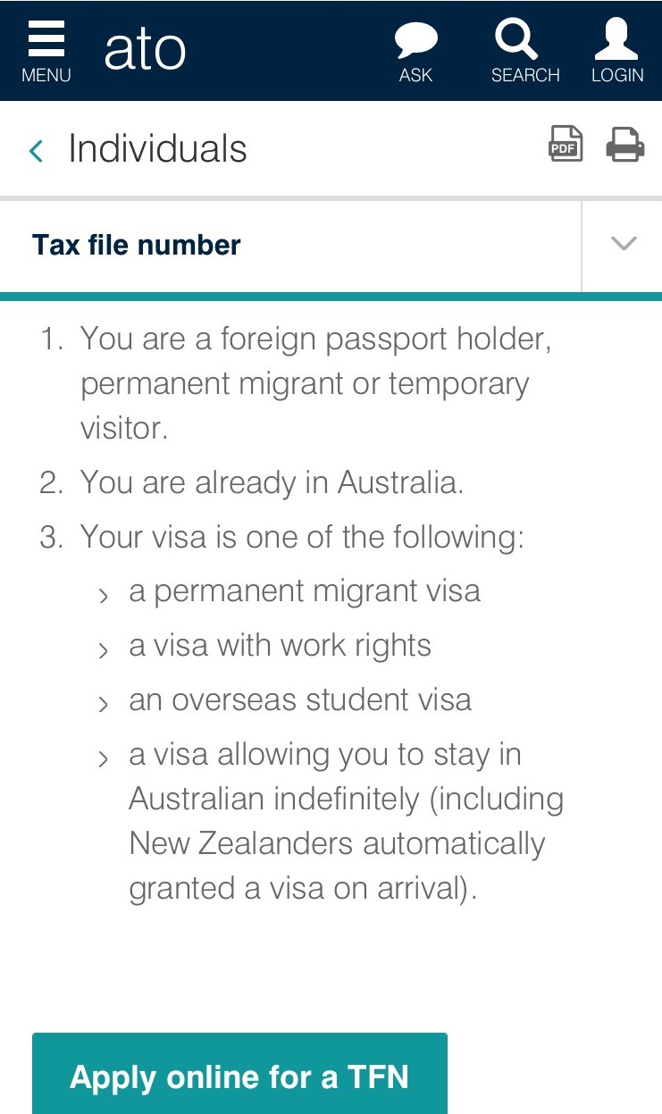 How to acquire your Australian TFN