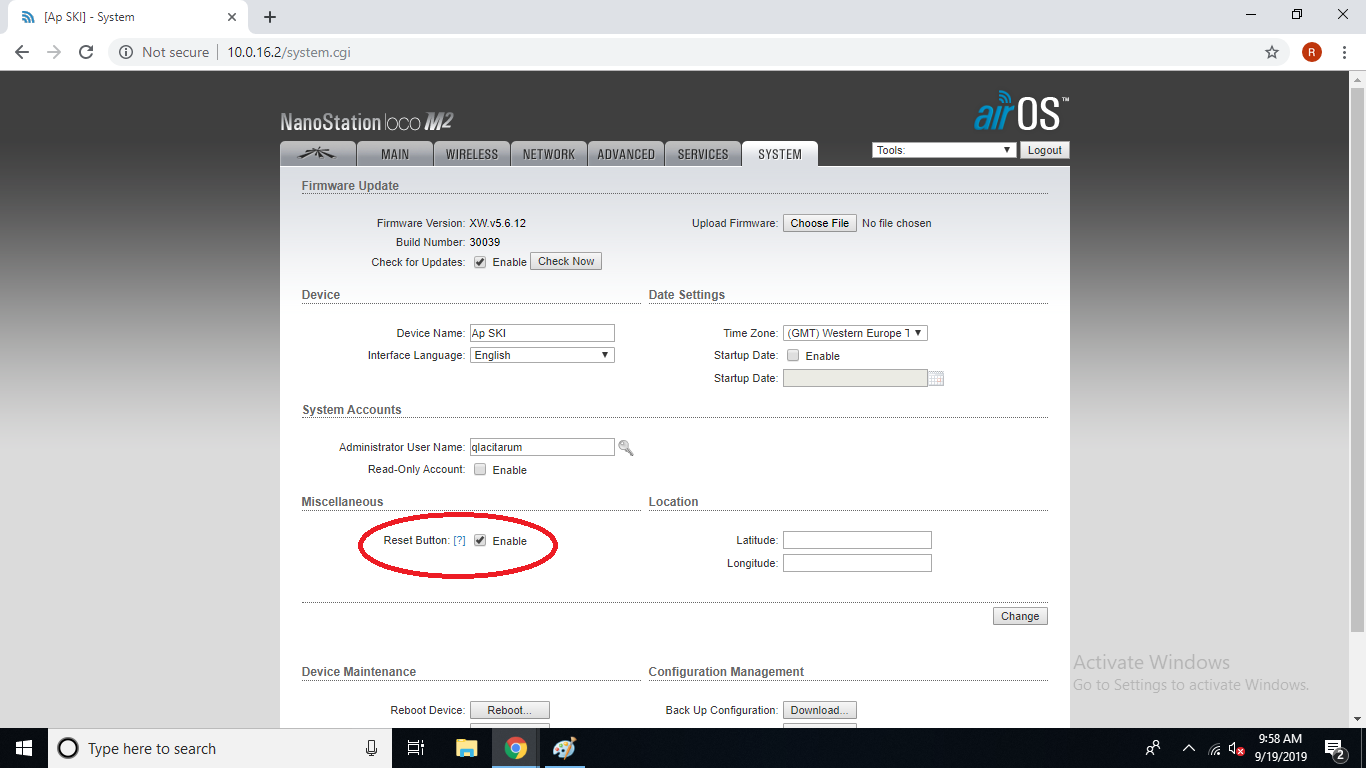 Cara Mengatasi Radio Ubiquiti (Ubnt) Reset Default Sendiri ~ SCG