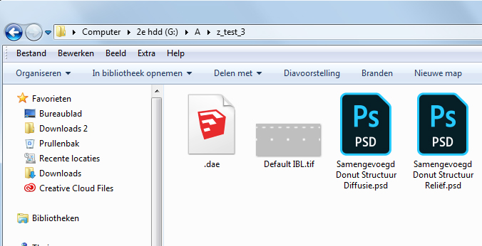 Photoshop SketchUp: Export as DAE