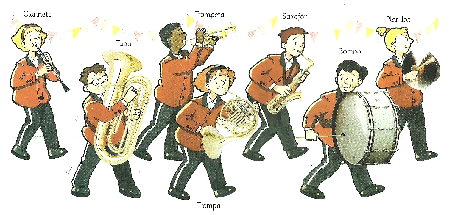 Pastel de música: DESFILA LA BANDA