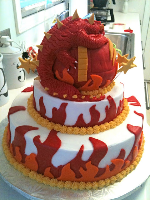MegMade Cakes: William's Bakugan cake