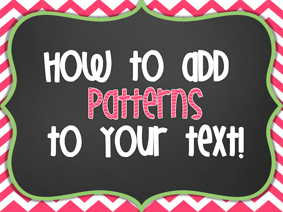MissKinBK: A Fifth Grade Blog: Tried It Tuesday: Adding Patterns to ...