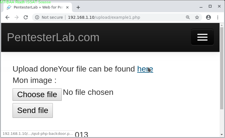 PHP Shells PentesterLab & DVWA