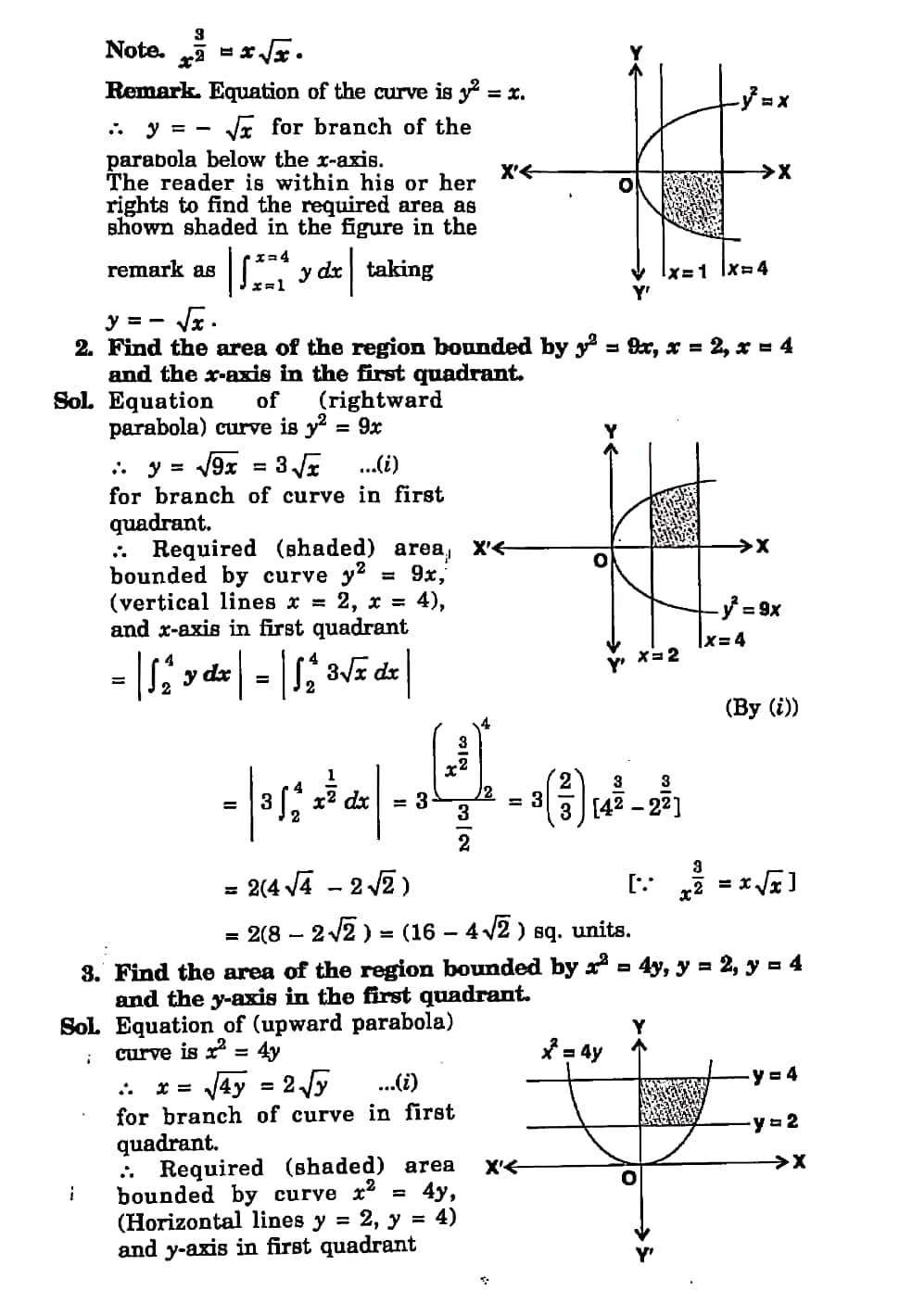 Applications of integrals class 12 math - Studypur