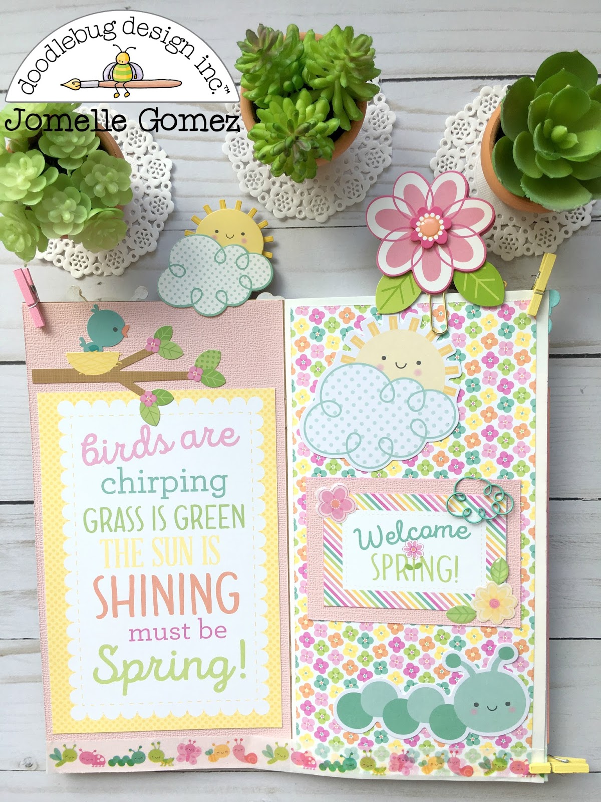 Doodlebug Design Inc Blog: Spring Things Collection: Planners & Midori ...