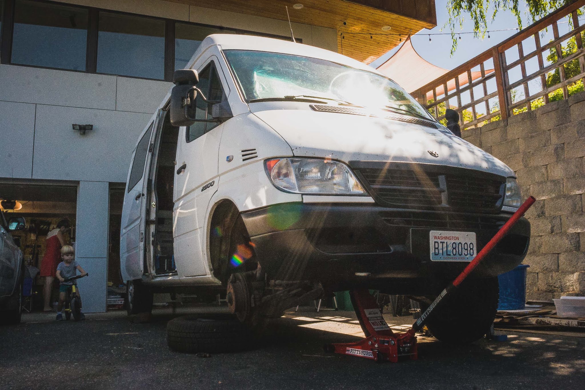 Sprinter van: The body shop