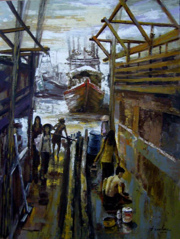 Artist DANG KIM LONG: Artist DANG KIM LONG (1955)