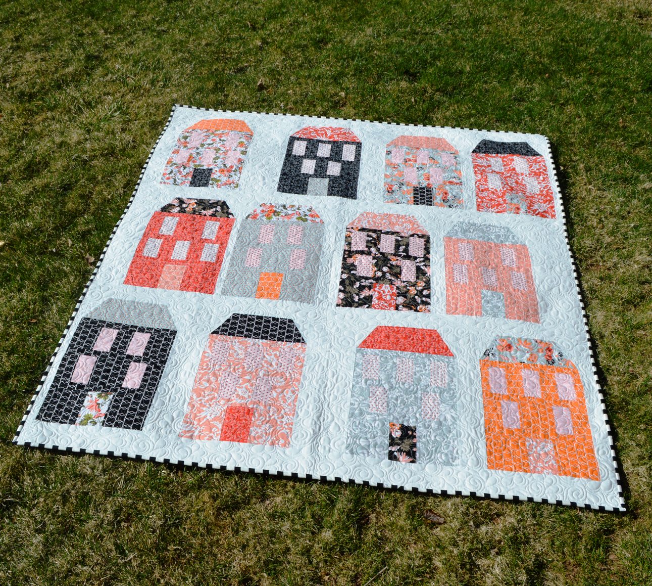 I Love House Blocks - Two New House Quilts!!! | Happy Quilting | Bloglovin’