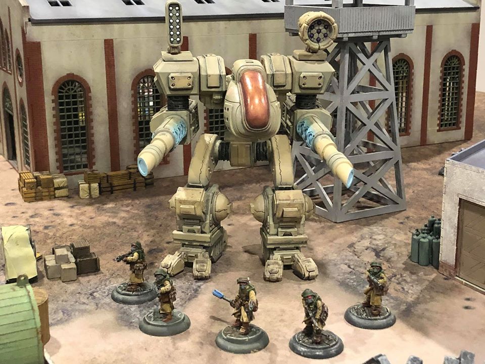 Brazos Evil Empire: Mecha Monday: 28mm Mechs from Talon CAV