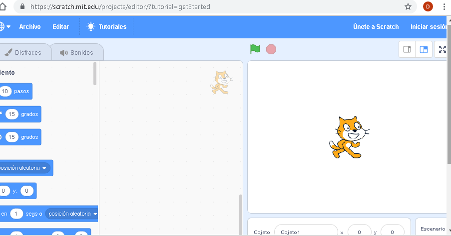 3º Año Escuela Primaria: Conociendo Scratch