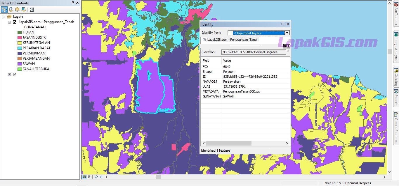 Shapefile Penggunaan Tanah Indonesia Terbaru - Lapak GIS