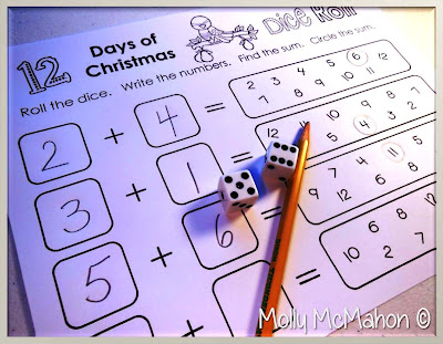 Lessons by Molly: Twelve Days of Christmas Math