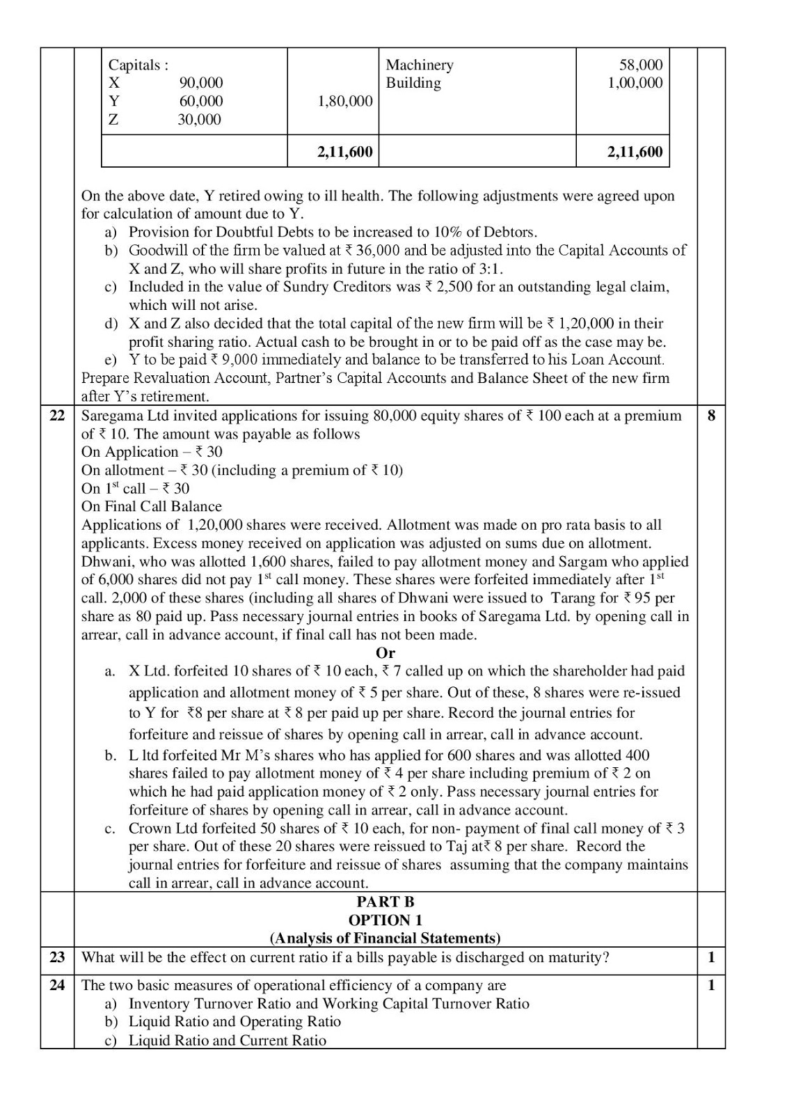 CBSE ACCOUNTANCY SAMPLE PAPER 2019-20 - Daily news