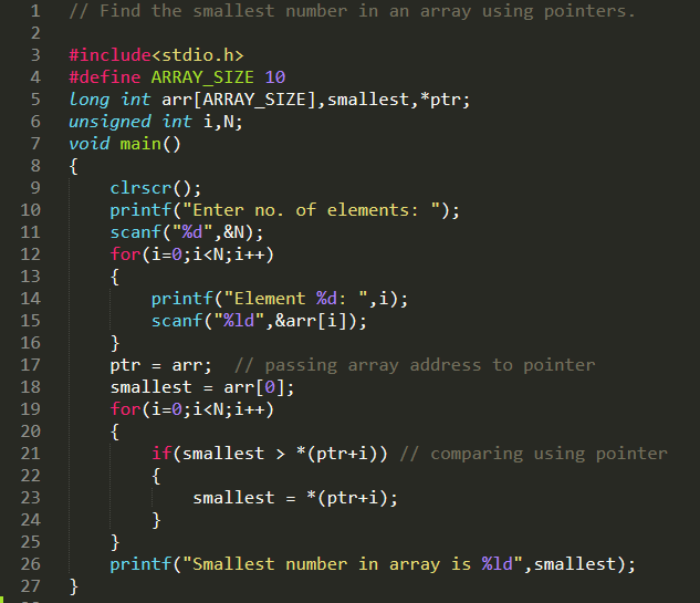 Let Us C (Chapter 8 : Arrays) : Program-7