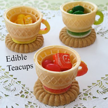 Pamper-U: Edible Tea Cups