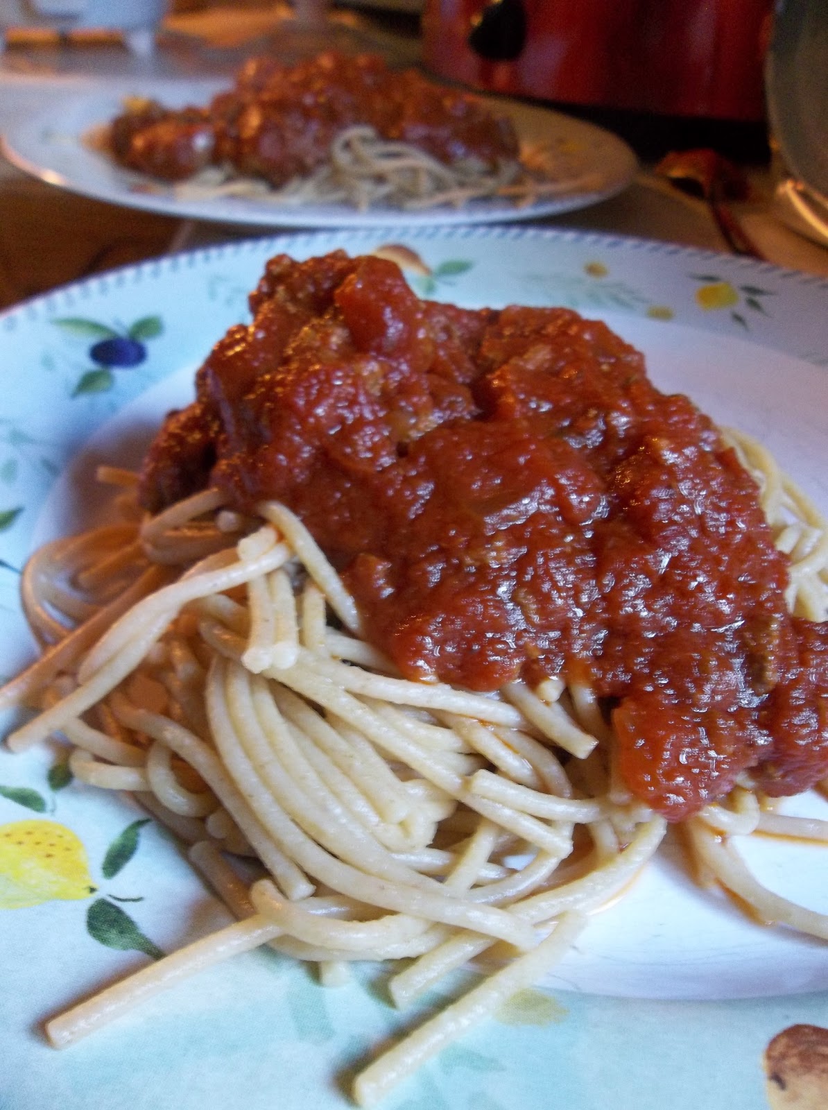 Belle's Bazaar: Ode to Dad: Best Spaghetti you will ever have!