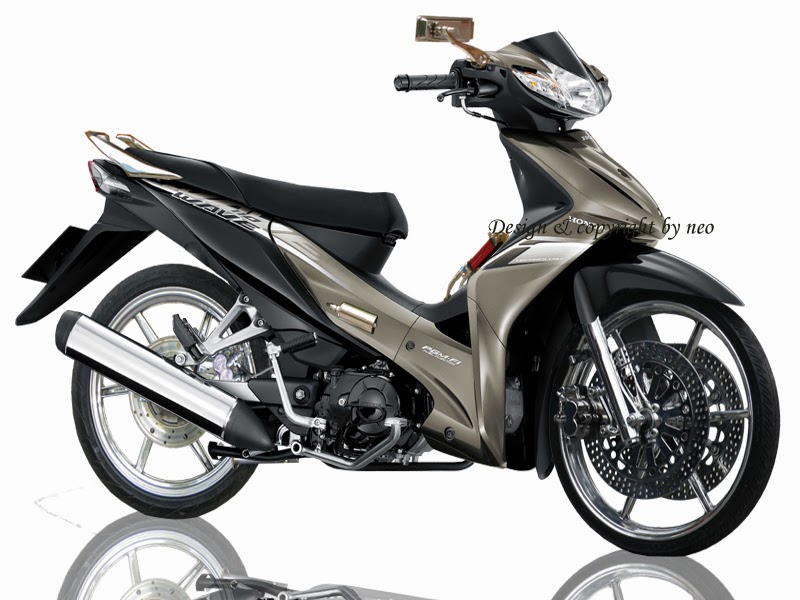 Modifikasi honda revo 110 100 terbaru