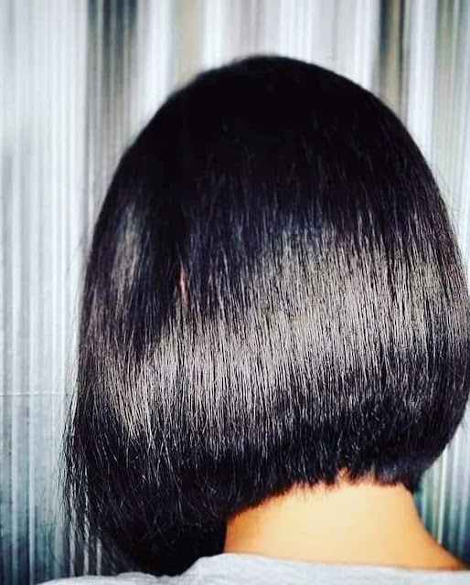 New Trend curved bob cut hair style - Village Barber Stories