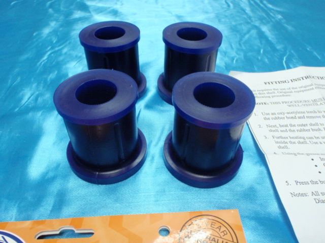 Super Pro Polyurethane Full Set Bushing Kit Nissan Frontier Navara D22 ...