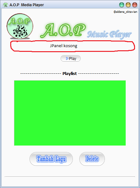 MP3 Player dari JAVA | Belajar Belajar Belajar