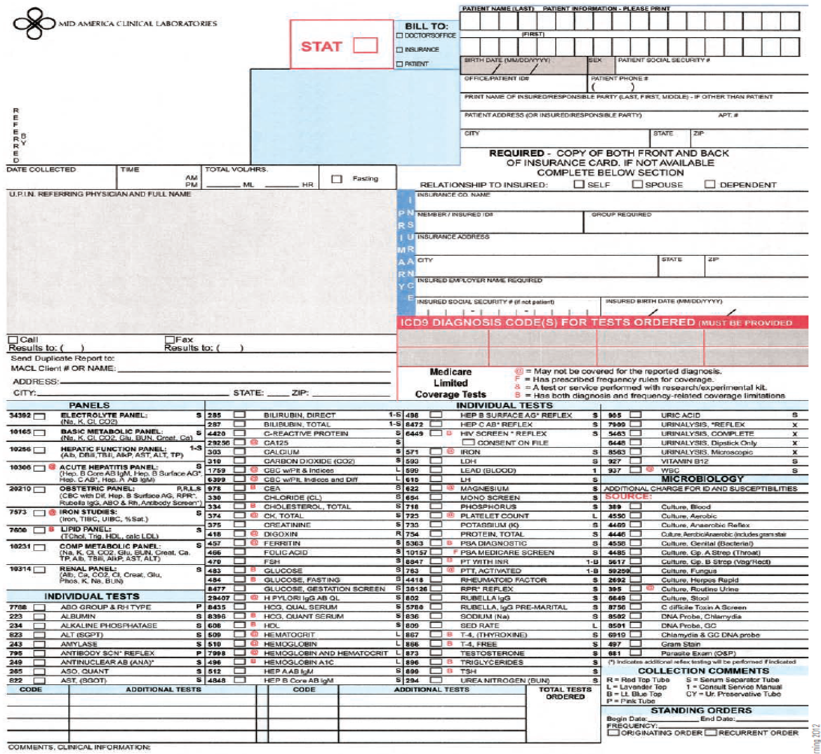 Departemen di Laboratorium Klinik | Dasar Teknik Laboratorium Klinik ...