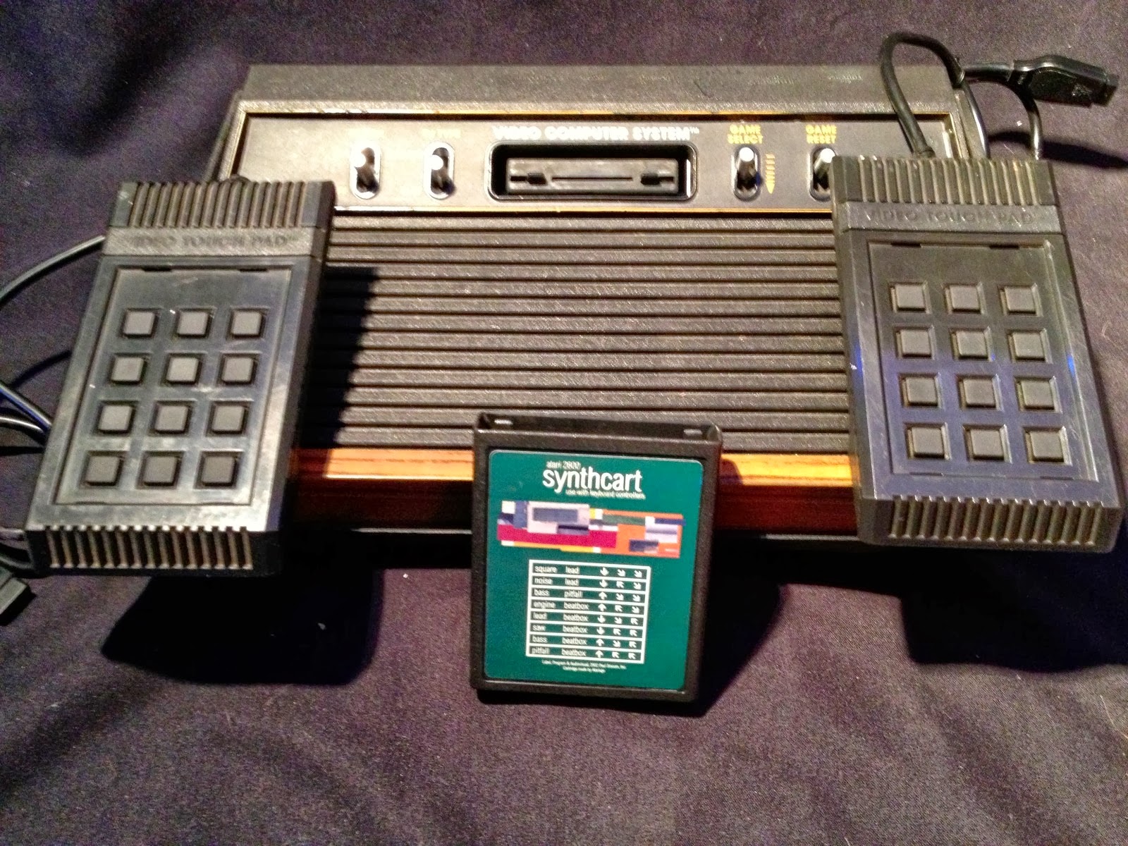 MATRIXSYNTH: Modded Atari 2600 Synthcart Analog Synth