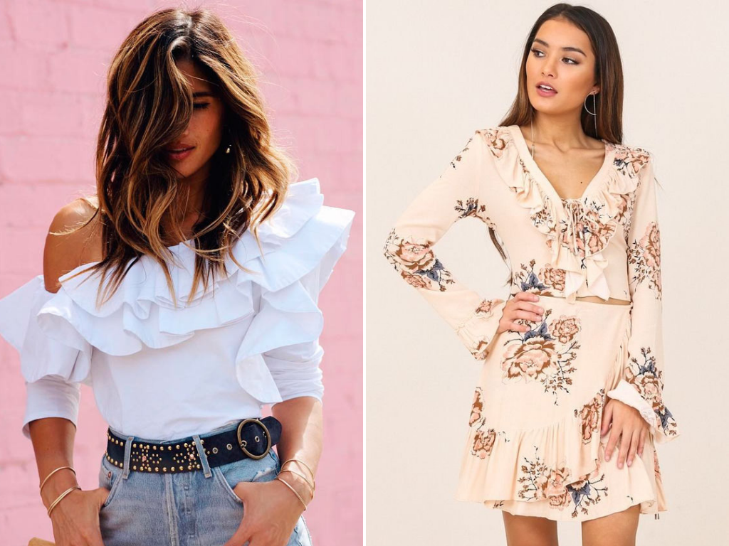 Toda Charmosa: Babados para o verão | Inspiração Fashion