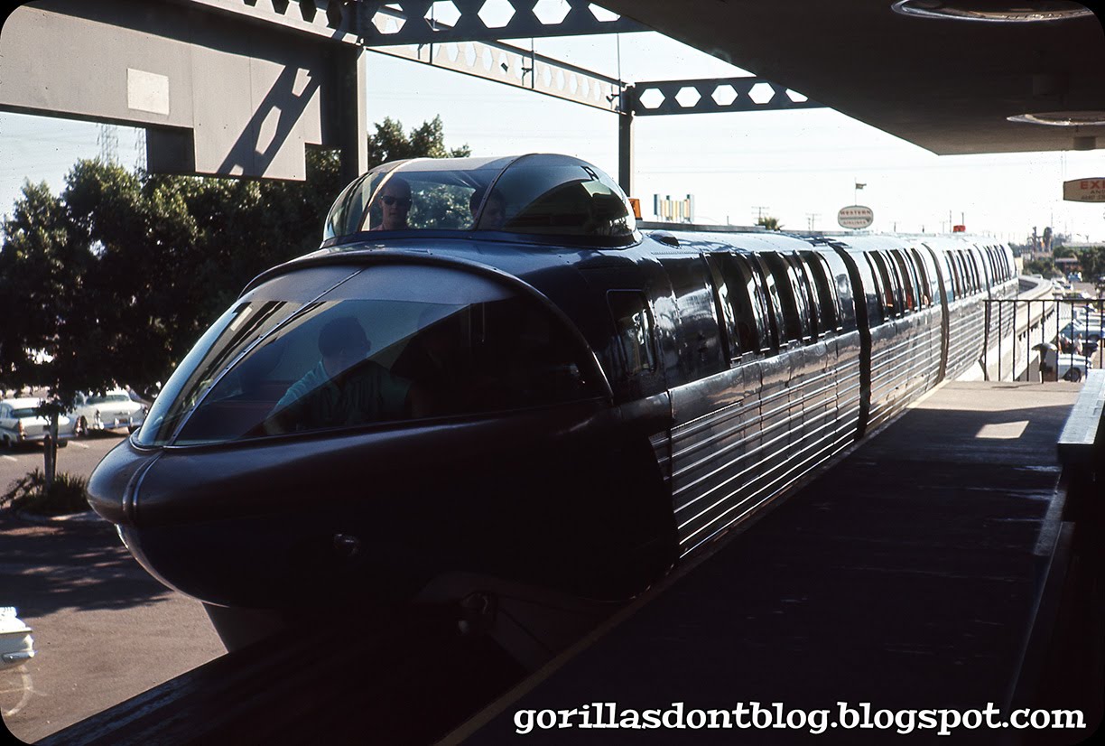 GORILLAS DON'T BLOG: Monorail! November 1964