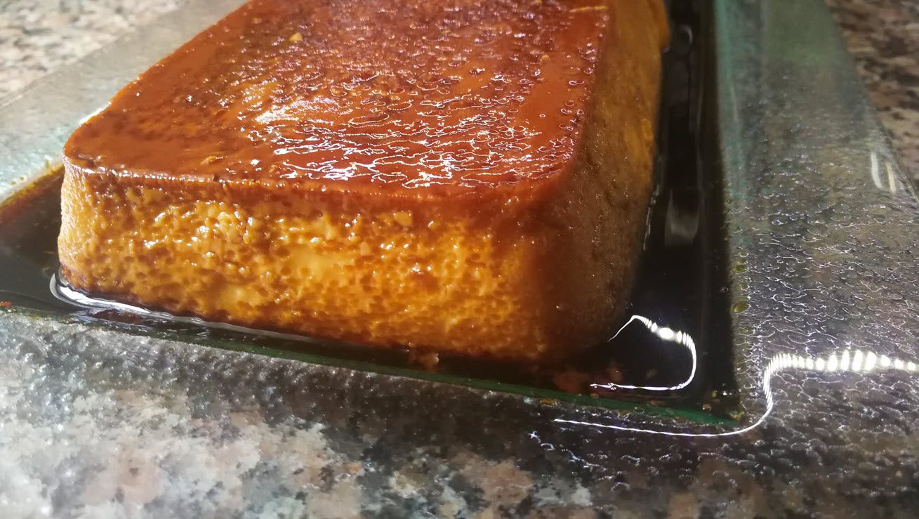 Pudim Flan - O cantinho da Isabel