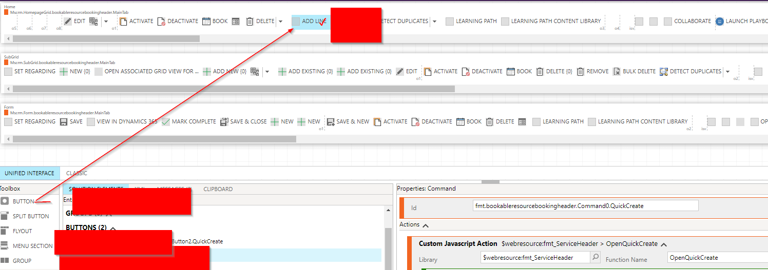 Dynamics Crm Open Quick Create Form From Home Page Ribbon Button