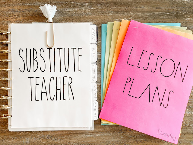 How to Effectively Plan for a Substitute Teacher | The Lemonade Stand