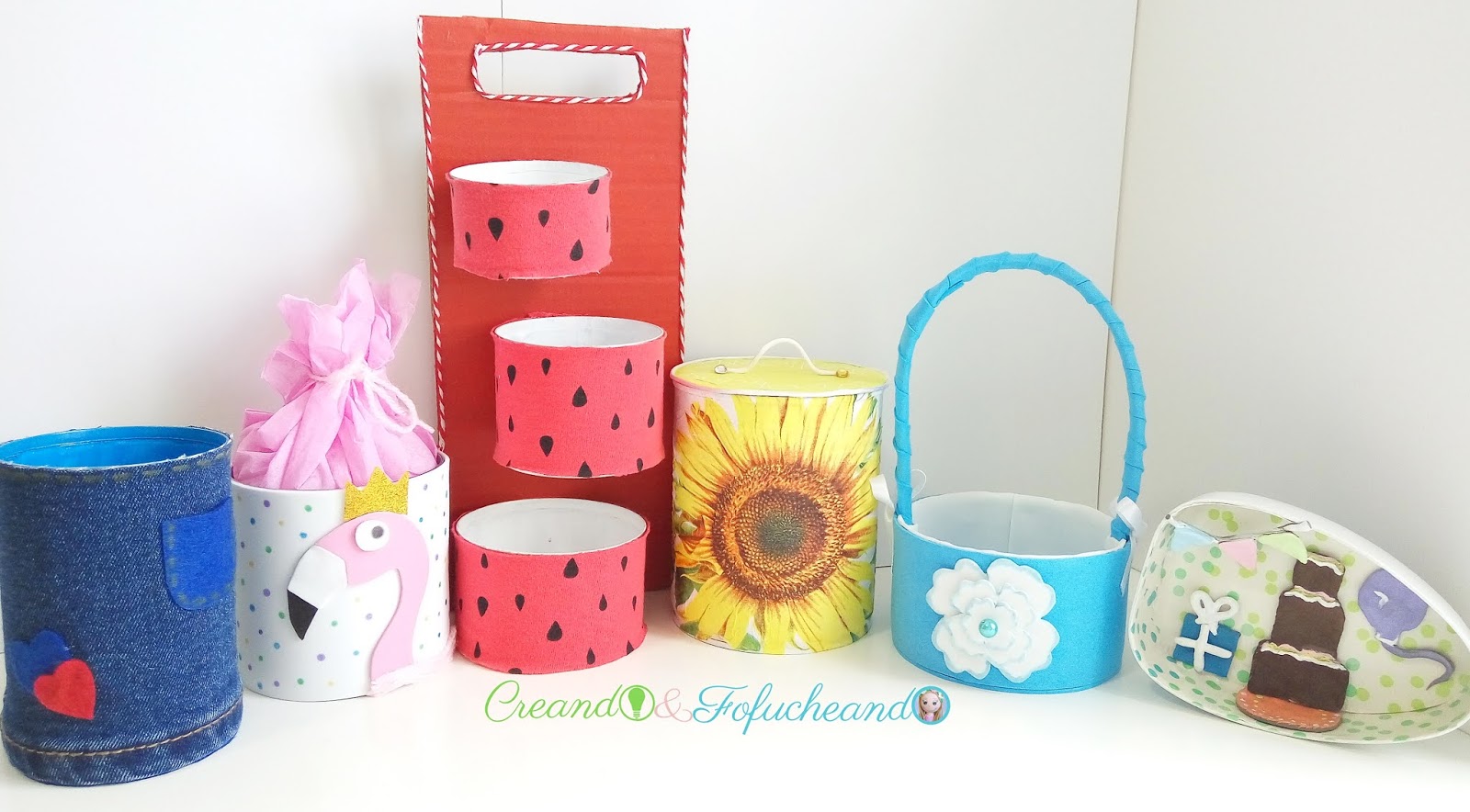 6 Ideas para Reciclar y Decorar Latas - Manualidades con Reciclaje # ...