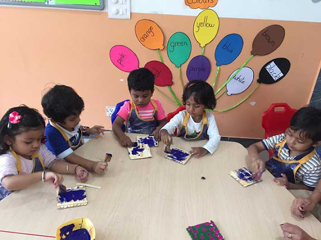 Choose the best playschool for your kid’s creative portion