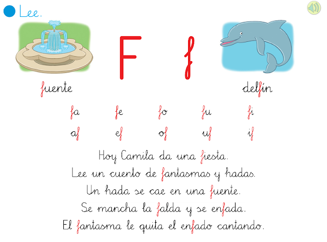 APRENDER ES DIVERTIDO 1º Y 2º: Lecturas interactivas de los fonemas n ...