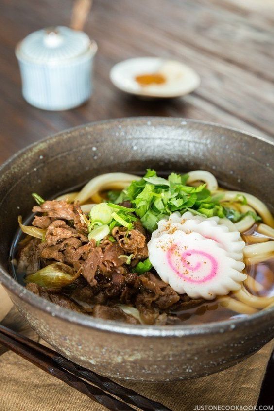 Beef Udon - Vegan Cake Delicious