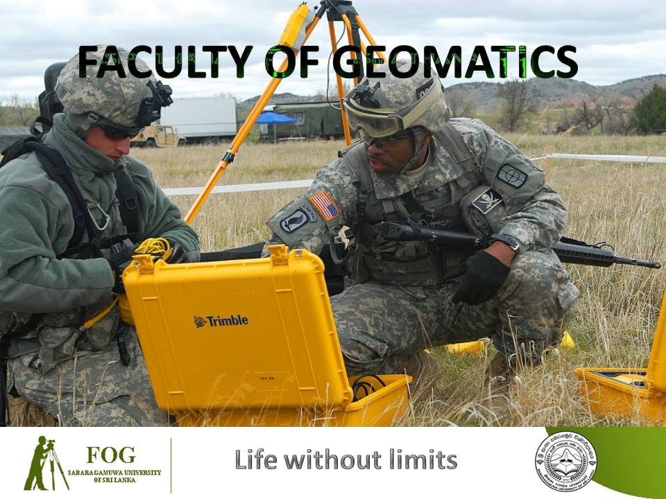 Faculty of Geomatics