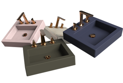 As cubas coloridas da Deca