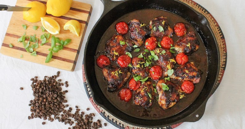 Food Lust People Love: Sticky Coffee Chicken