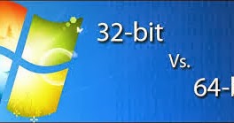 PERBEDAAN ANTARA WINDOWS 32 BIT DENGAN 64 BIT ~ Ladang Belajar.,!