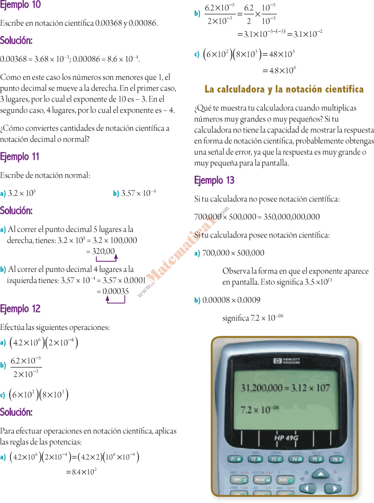 NOTACIÓN CIENTÍFICA EJEMPLOS Y EJERCICIOS RESUELTOS PDF