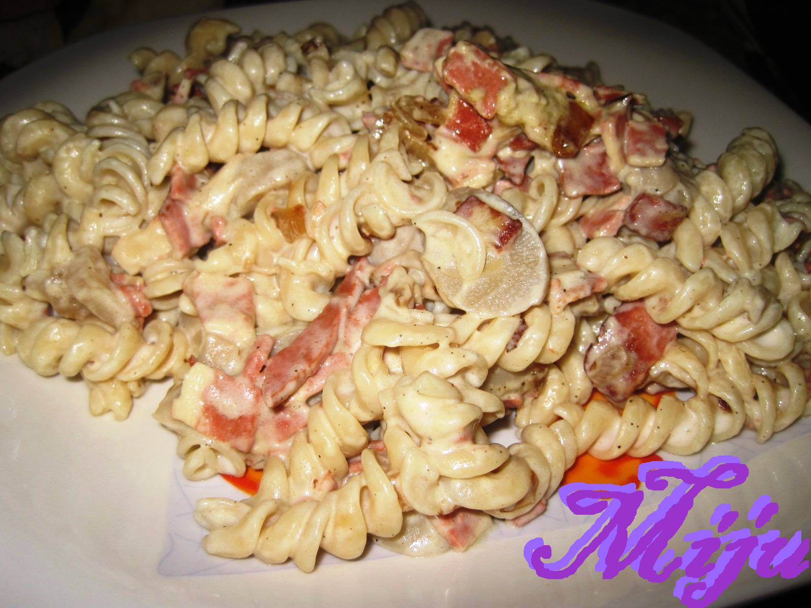 EL BOCADO DE LA HUERTA: PASTA CON NATA DE COCO Y PALMITO