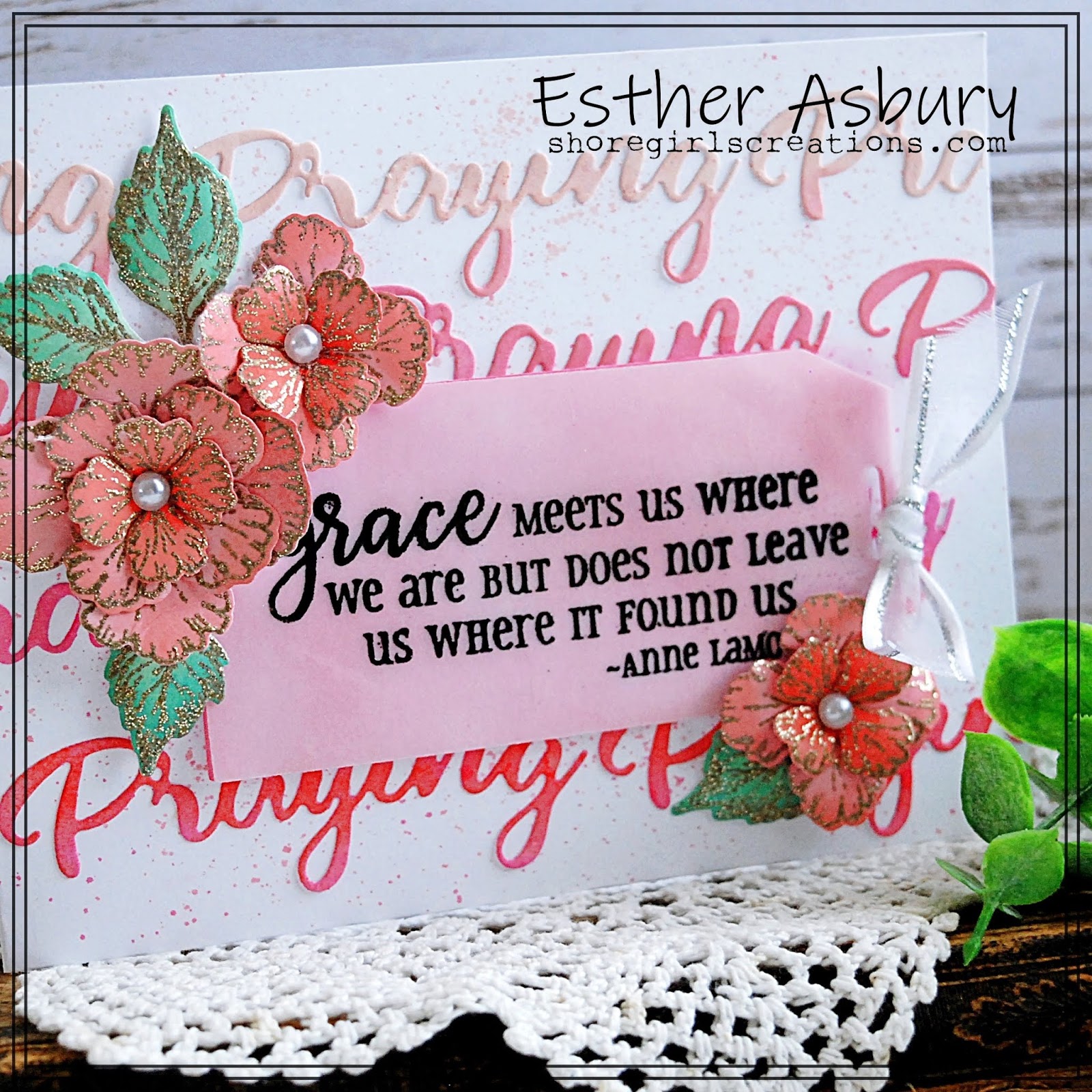 Shoregirl's Creations: Die Cut Text Background