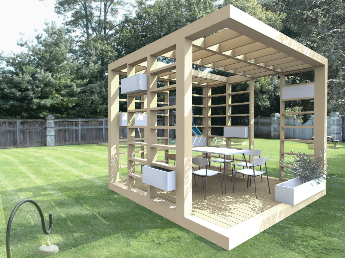 Prefab Houses and beyond...: Pavilion de gradina