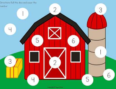 TeacherMomPlus3: Roll and Cover Farm