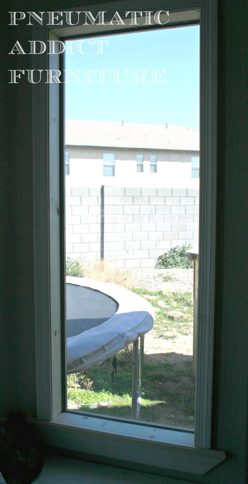 Putting on Eyeliner: DIY Window Trim | Pneumatic Addict