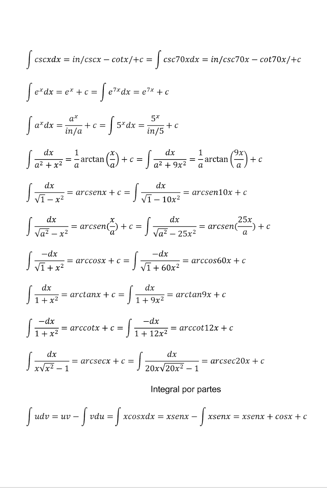 Cálculo diferencial e integral: 2018