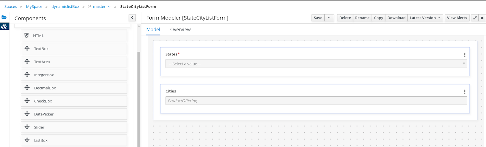 How to load data dynamically in ListBox of Task Form or Process Form in ...