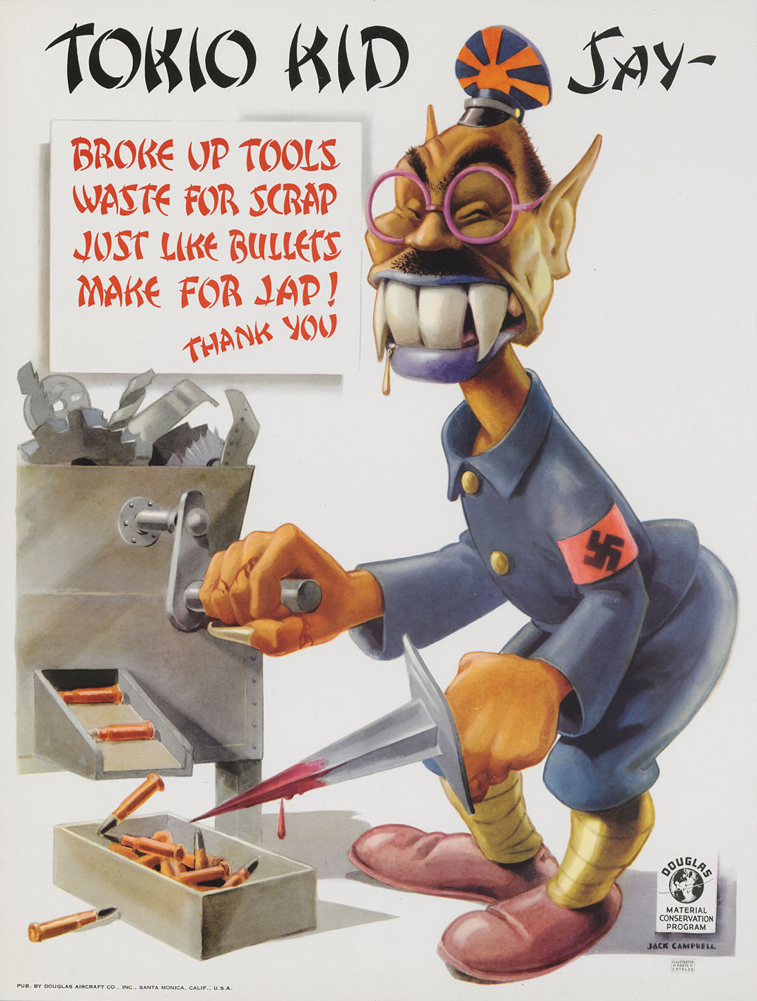 DETECTIVES DE GUERRA: "Tokio Kid Say". Propaganda estadounidense en la IIGM